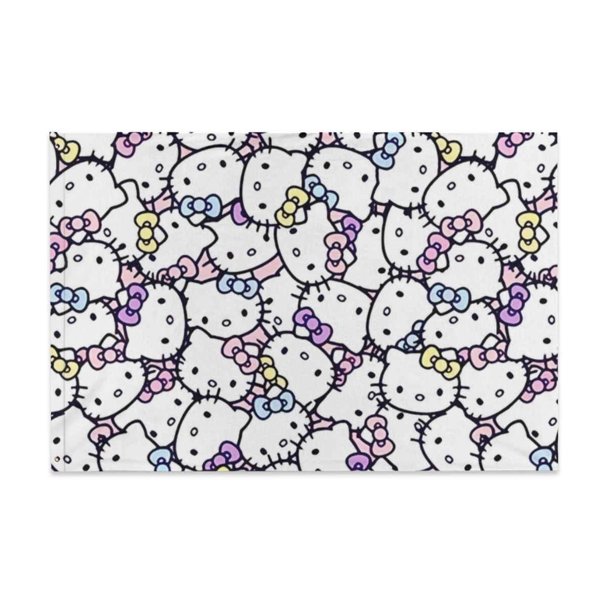 Hello Kitty Double-sided Flag Multiple Sizes Double-sided Cartoon Cute ...