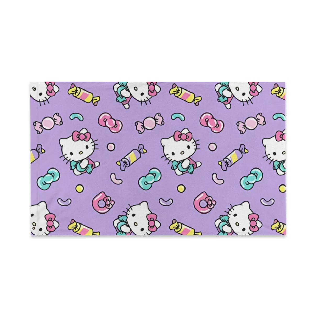 Hello Kitty Double-sided Flag Multiple Sizes Double-sided Cartoon Cute ...