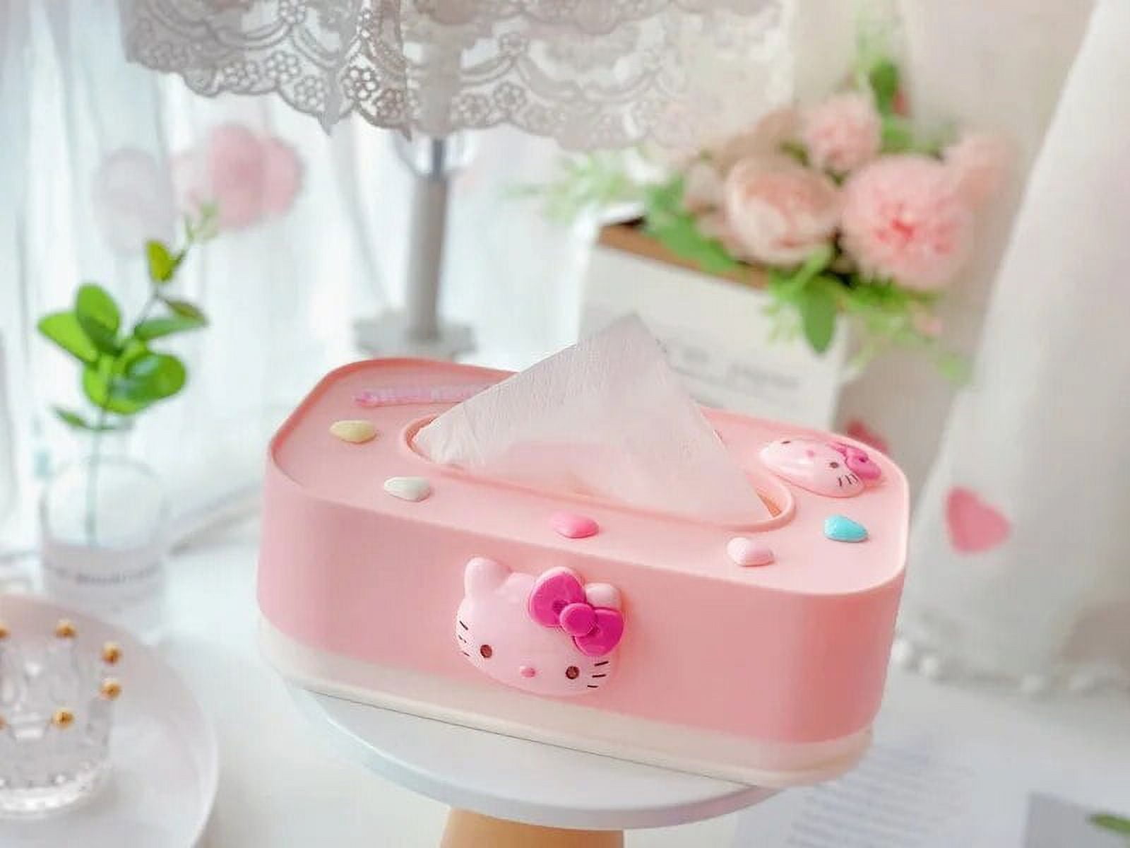 Hello Kitty Draw Paper Box Bedroom Dining Living Room Toilet Cartoon ...