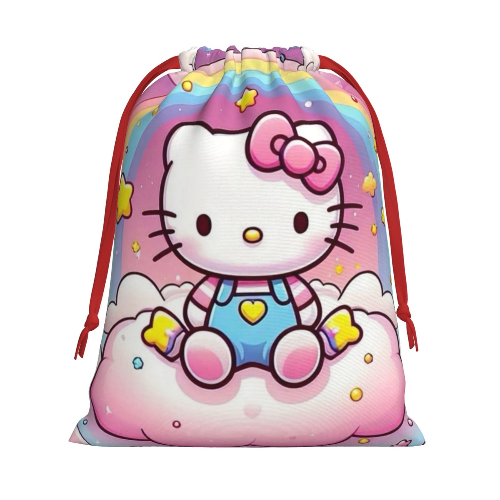 Hello Kitty Drawstring Bag For Kids Adults Gifts Drawstring Backpacks ...