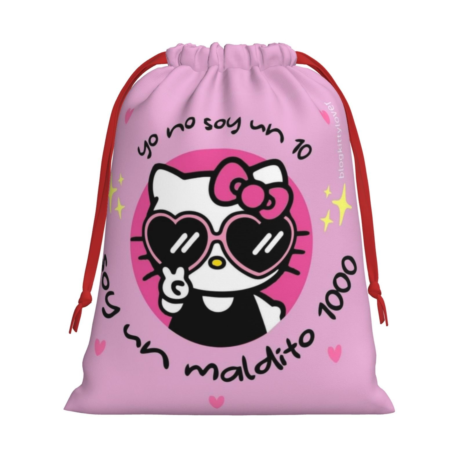 Hello Kitty Drawstring Bag For Kids Adults Gifts Drawstring Backpacks ...