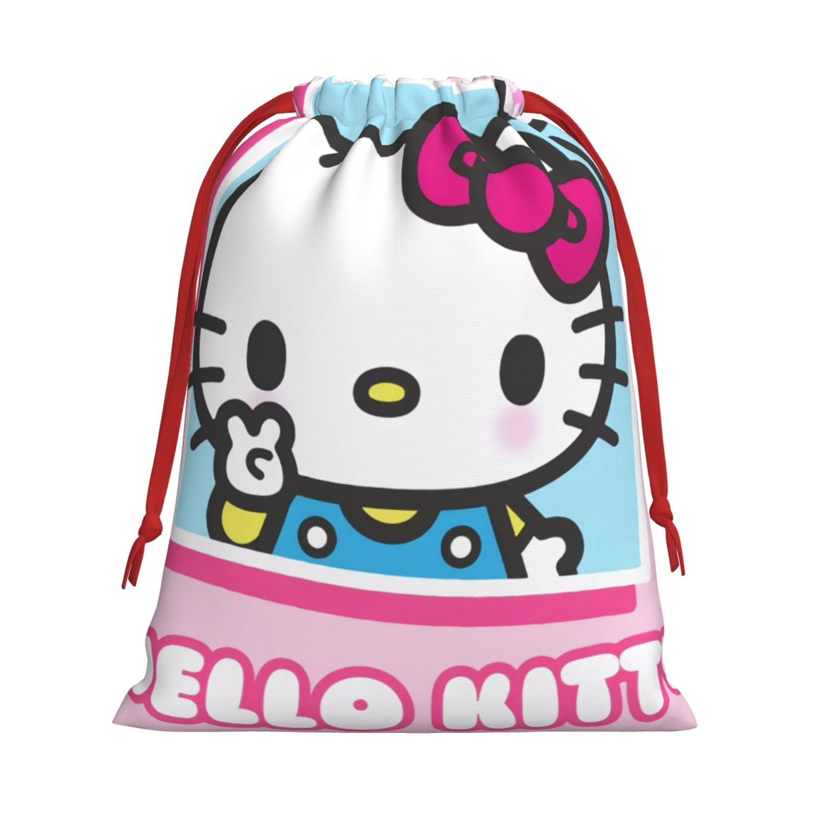 Hello Kitty Drawstring Bag For Kids Adults Gifts Drawstring Backpacks ...
