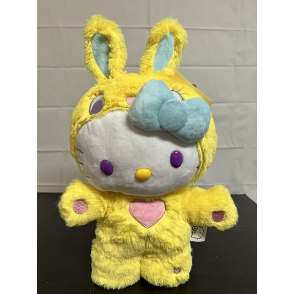 Hello Kitty Easter 2025 Yellow Easter Bunny Side stepper - Bunny Hop ...