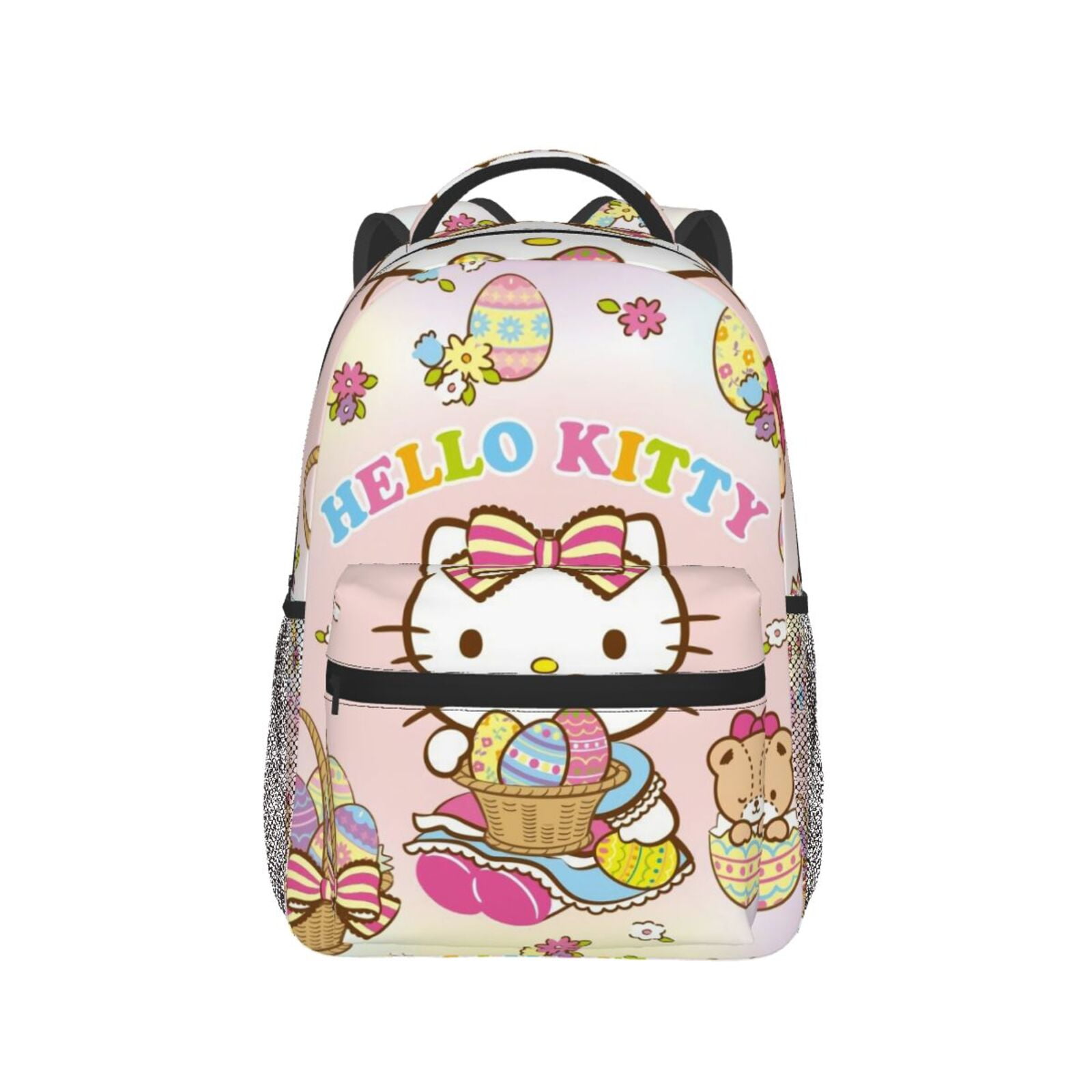 Hello Kitty Easter Eggs Backpack,Polyester Travel Backpack for Women ...