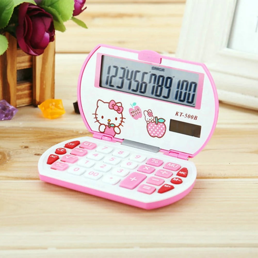 Hello Kitty Electronic Calculator Desktop Home Office School Financial ...