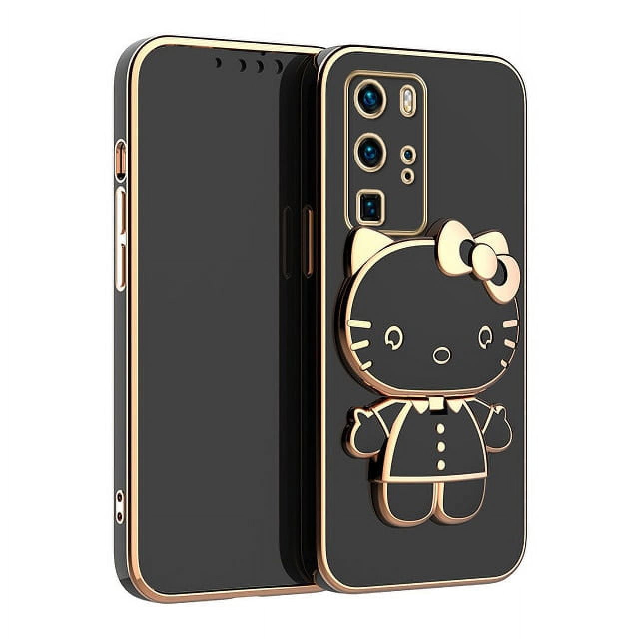 Hello Kitty Electroplated Frame Case For Huawei Y9S Y8P Y7A Y6 Y7 Prime 2019 Honor X7A X8A X9A ...