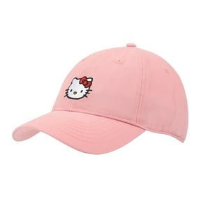 Hello Kitty Butterfly Baseball Cap for Kids, Adjustable, 100% Cotton ...