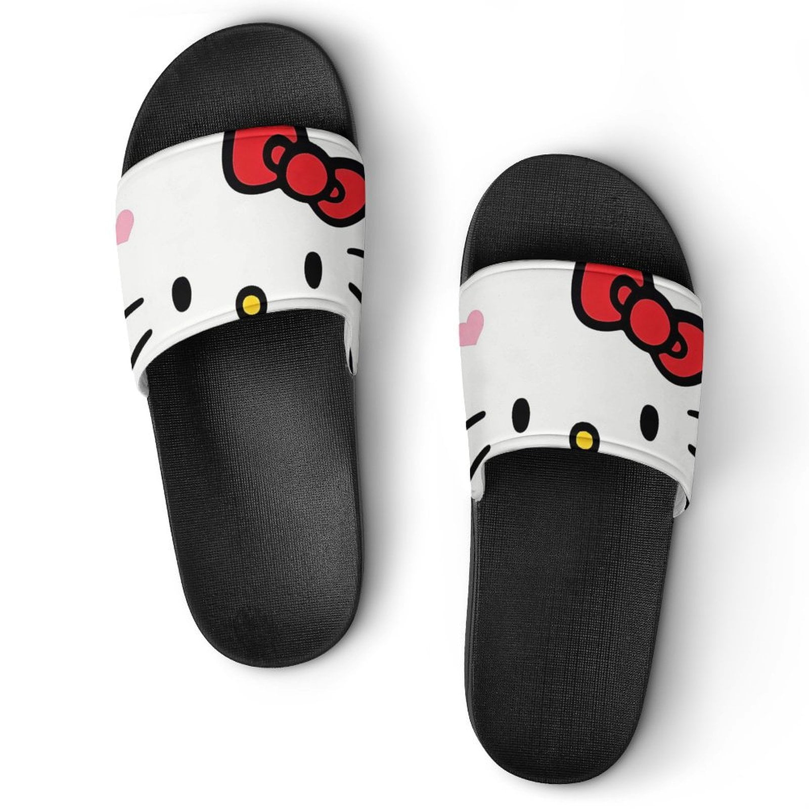 Hello Kitty Face Slide Sandals for Women,Ultra Comfort Pvc Slippers ...