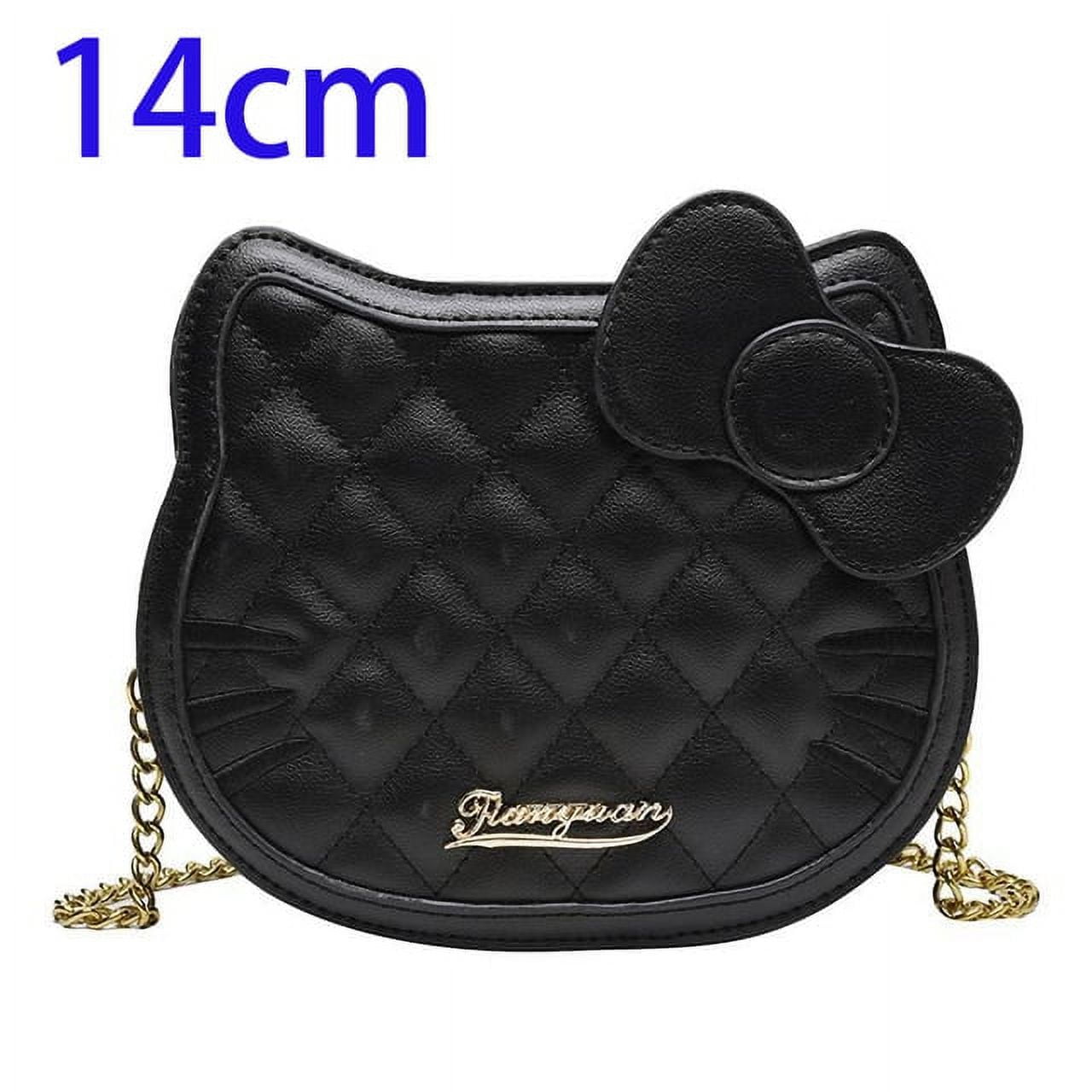 Hello Kitty Fashion All-match Diamond Chain Wallet Spring Summer Cute ...