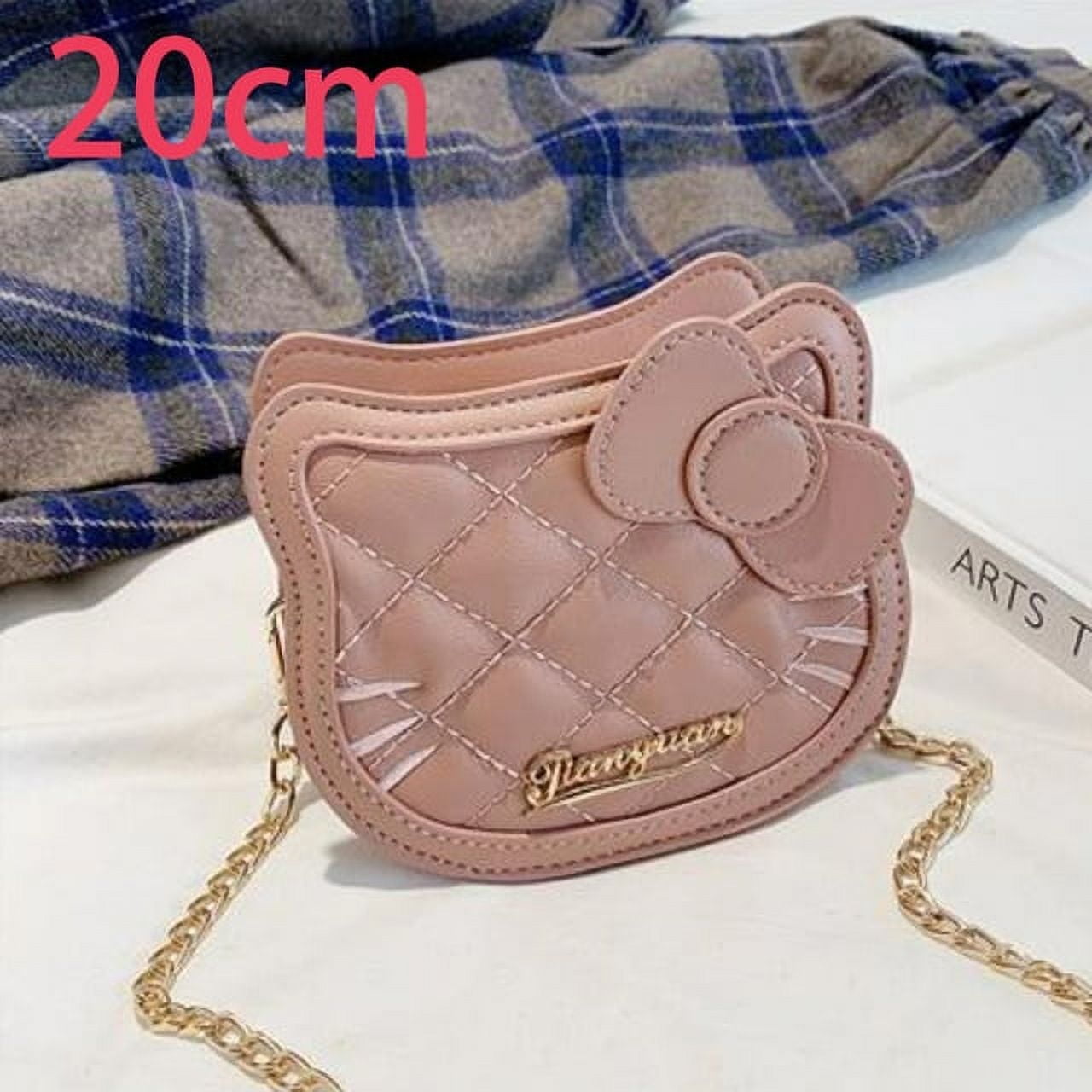 Hello Kitty Fashion All-match Diamond Chain Wallet Spring Summer Cute ...