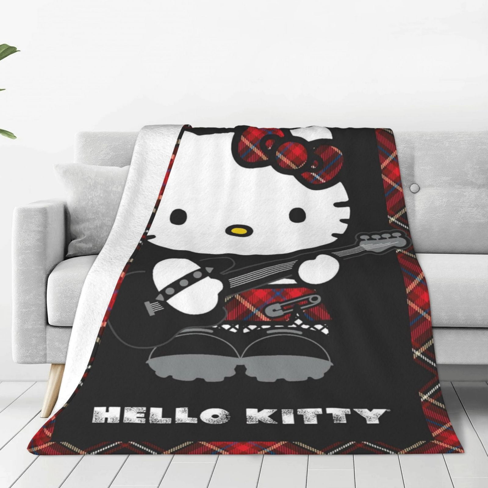 Hello Kitty Fleece Blanket Super Soft Cozy Throw Blanket 60"X50 ...