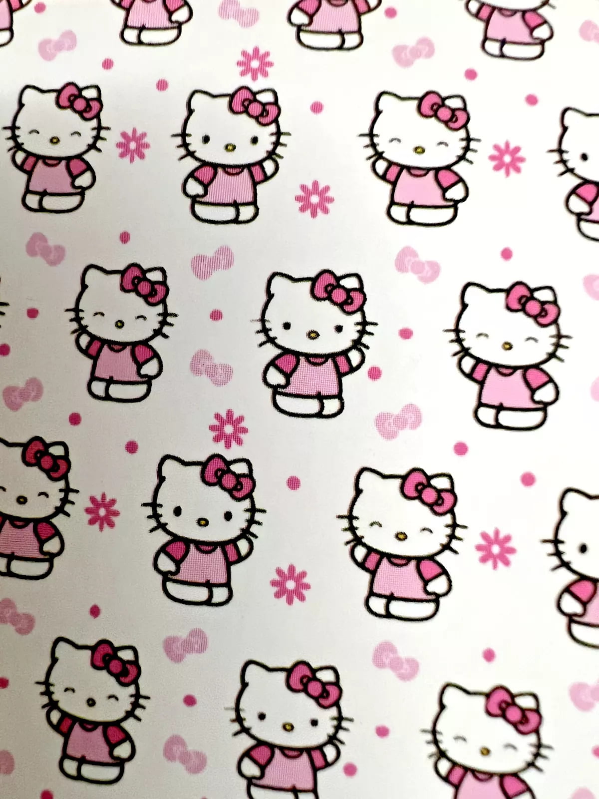 Hello Kitty Flower Daisy Bow White Blanket Soft Plush Throw 60" x 70 ...