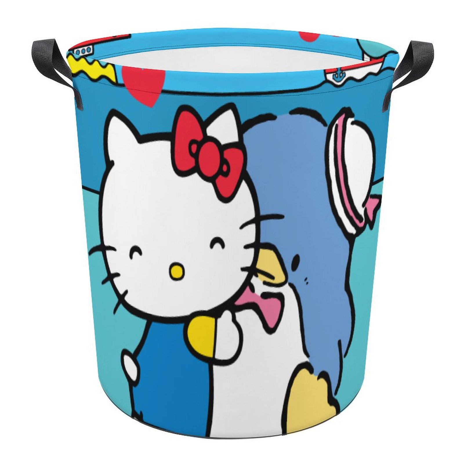 Hello Kitty Foldable laundry basket with handles 44x44cm - Walmart.com