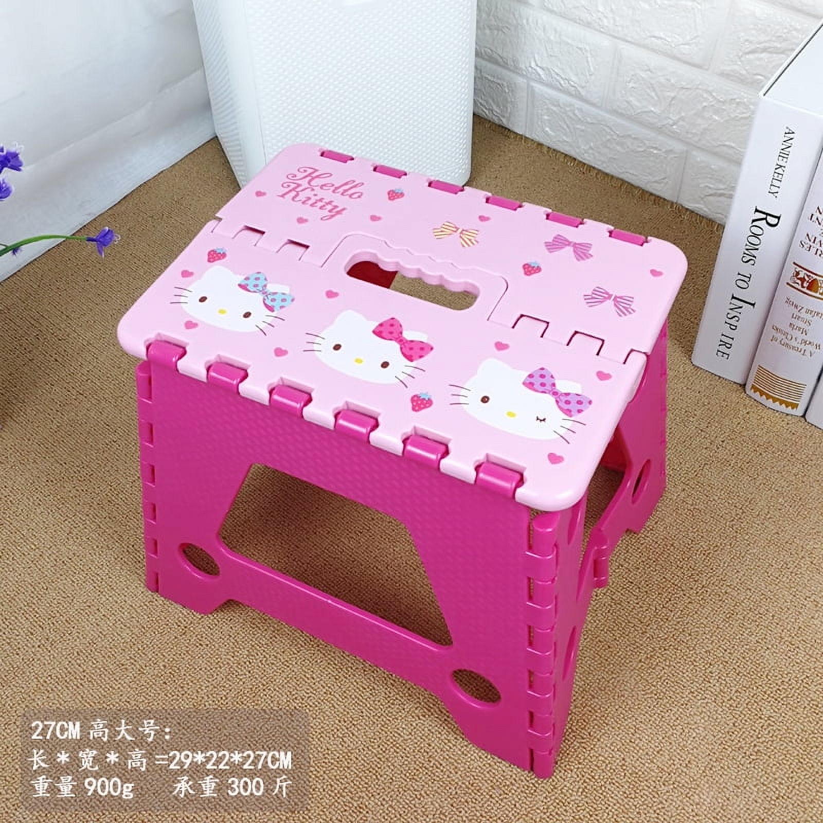 Hello Kitty Folding Stool My Kawaii Cute Cartoon Anime Outdoor Portable ...