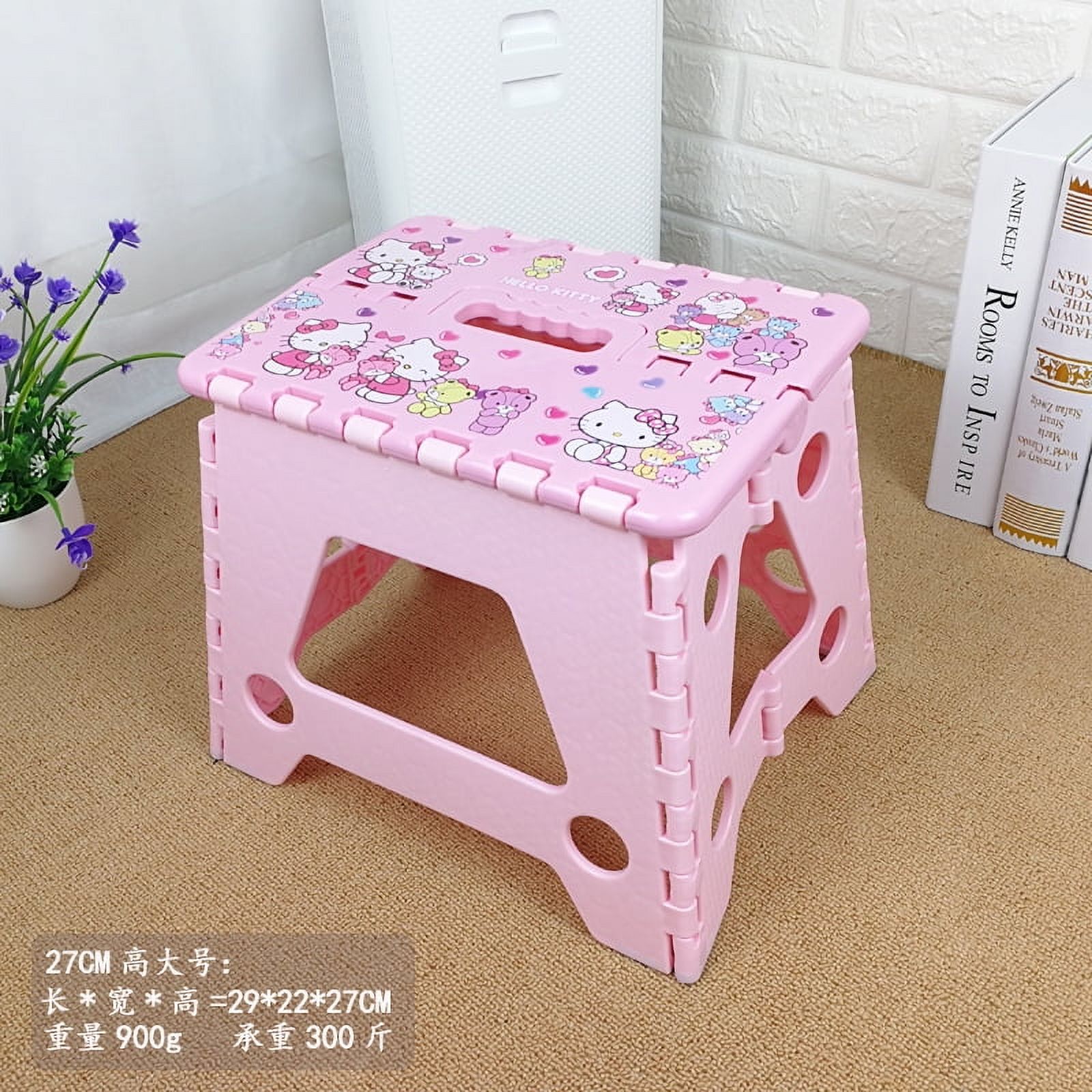 Hello Kitty Folding Stool My Kawaii Cute Cartoon Anime Outdoor Portable ...