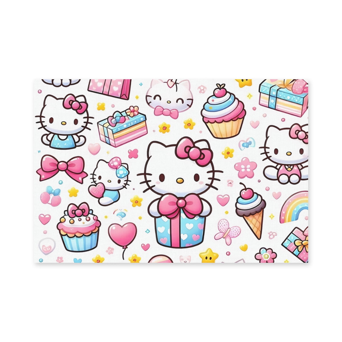 Hello Kitty Frameless picture - Without frame (1.5:1) 16x24 Inch ...