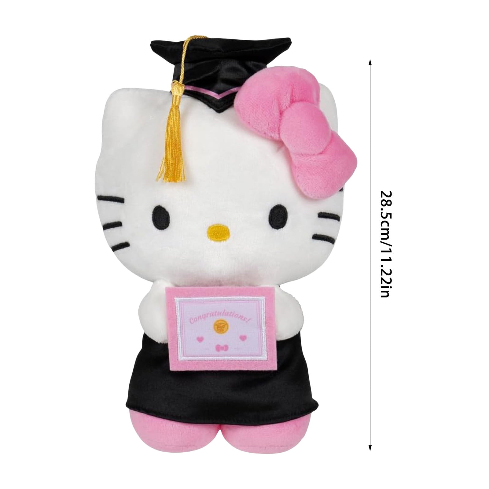 Hello Kitty and Friends, 8-Inch Graduation Hello Kitty Plush, Cartoon ...