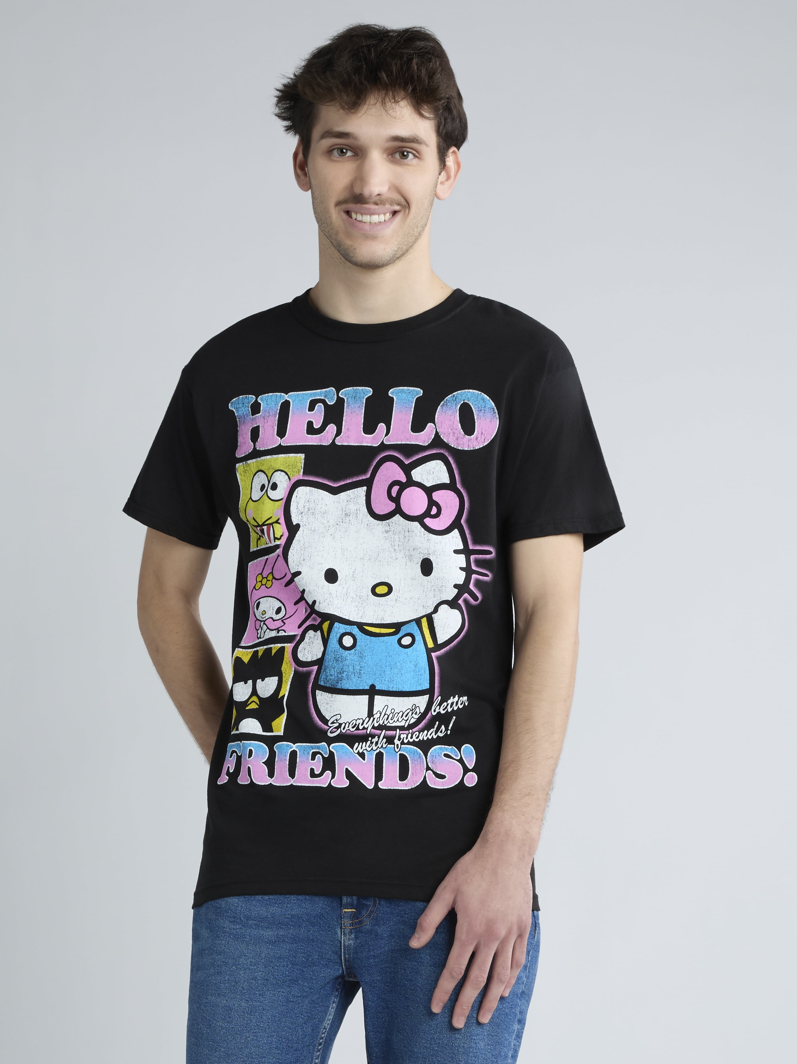 Hello Kitty men's Graphic Tee - Hello Kitty - Sizes S-3XL - Walmart.com