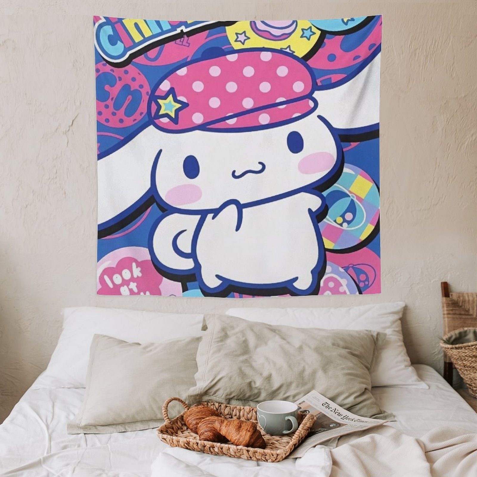 Hello Kitty Friends Cinnamoroll Tapestry,Wall Tapestry,Tapestries Wall ...