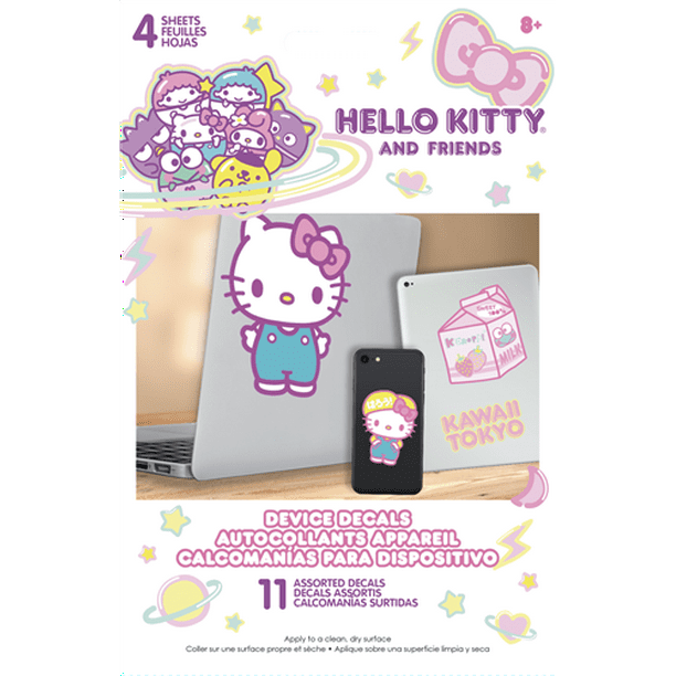 Hello Kitty & Friends Device Decals (11-Pack) - Walmart.com