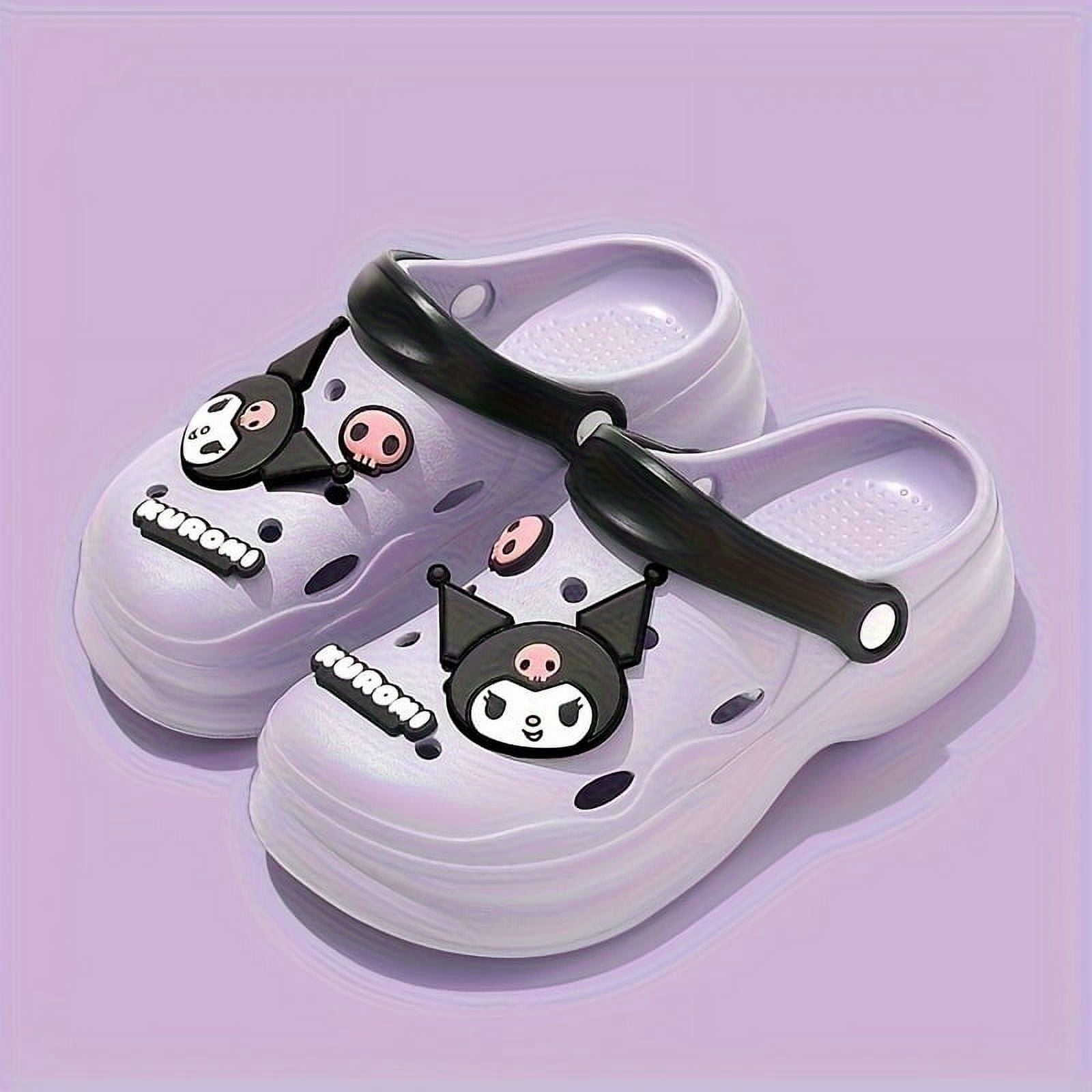 Hello_Kitty & Friends Girls' Summer Clogs - Cute Cartoon Print ...