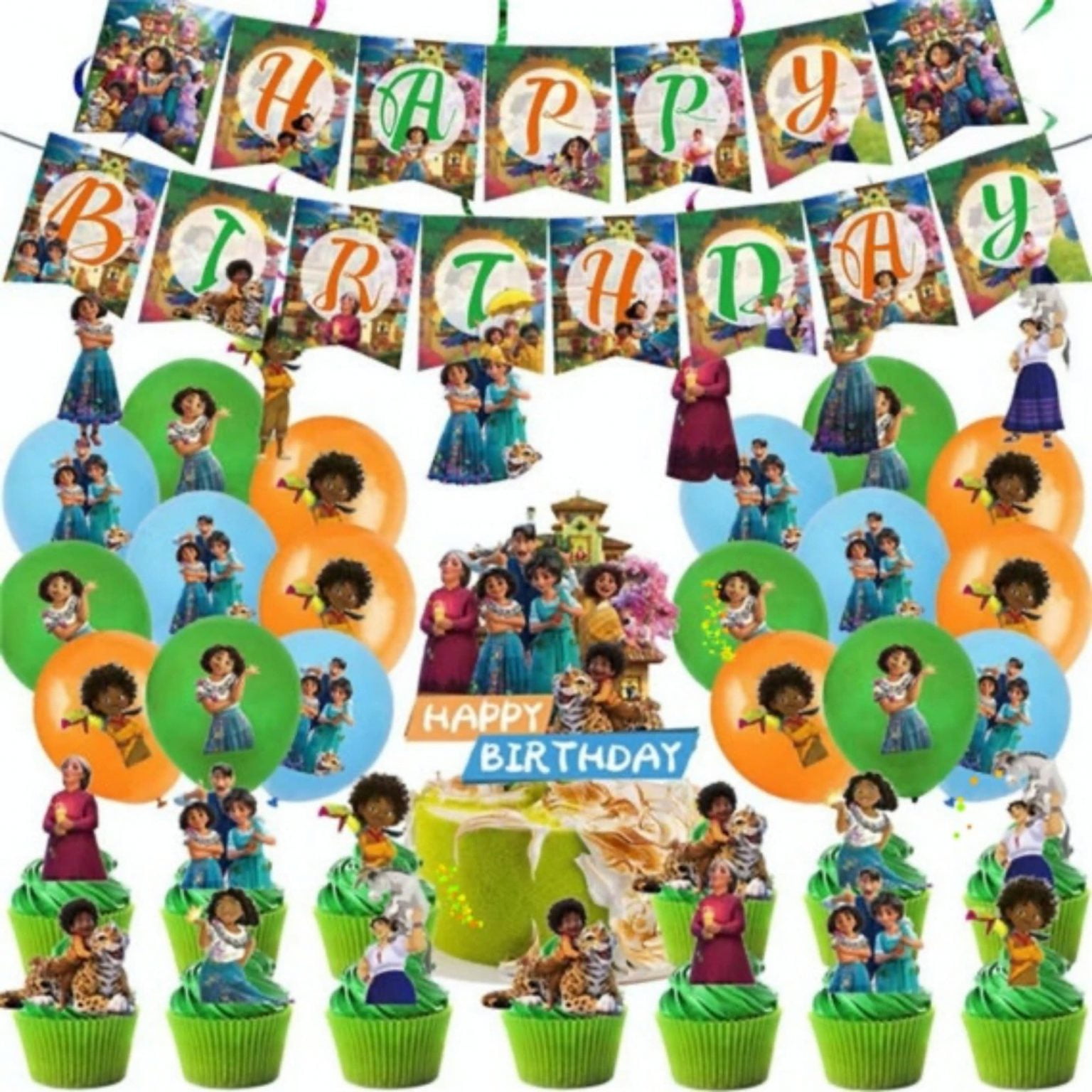 Encanto Party Balloons and Decoration 30+ pieces - Walmart.com