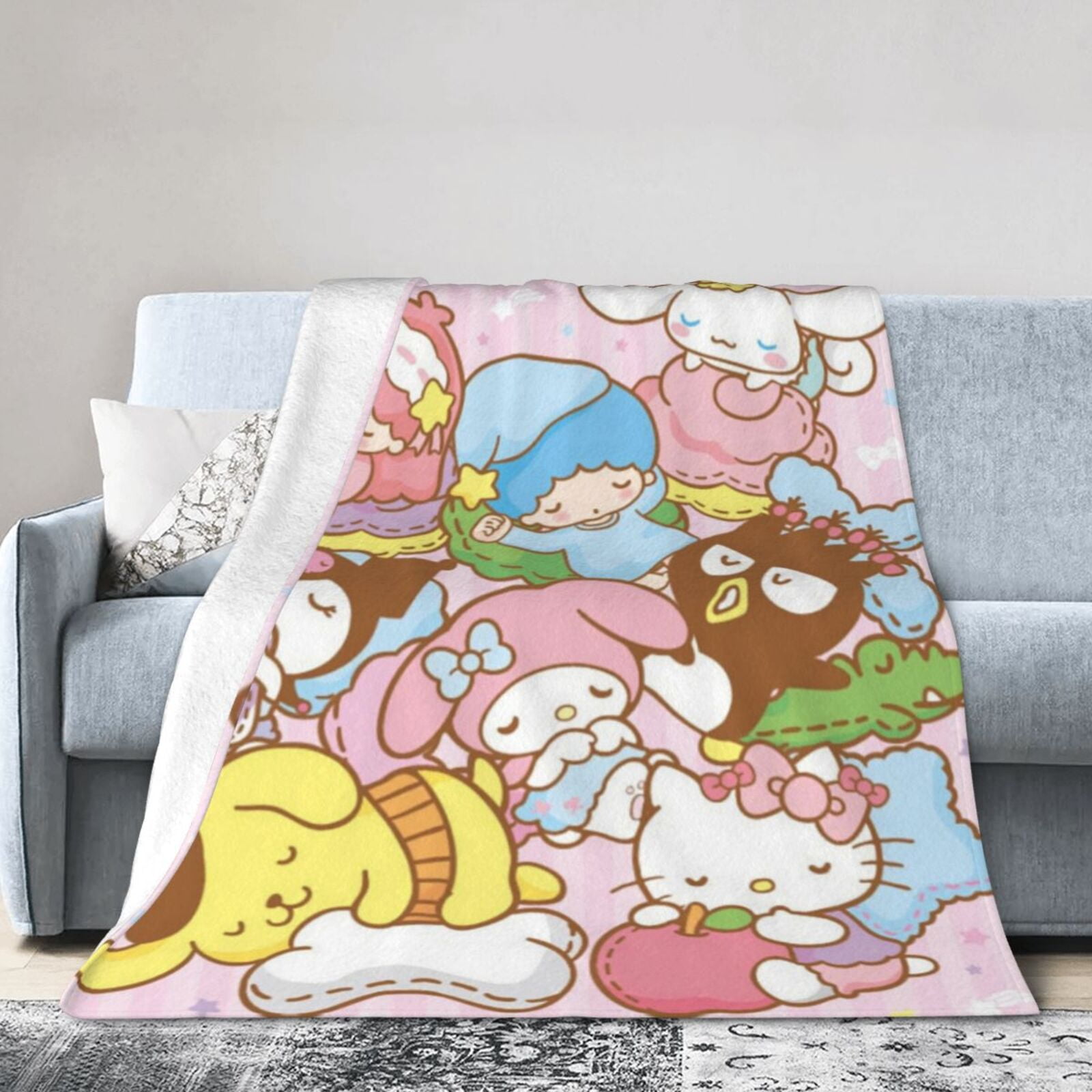 Hello Kitty and Friends Kids Throw Blanket,Cute Kawaii Blanket for ...