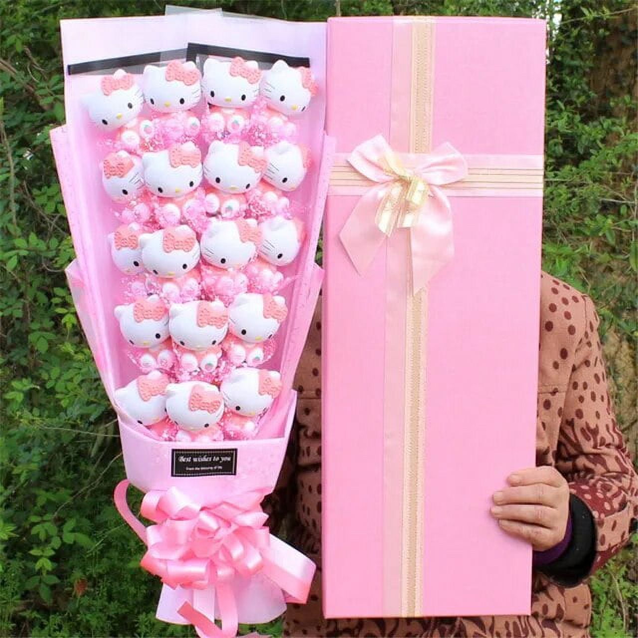 Hello Kitty & Friends LED Plush Bundle, Kawaii Gift Box, Stuffed Toys ...