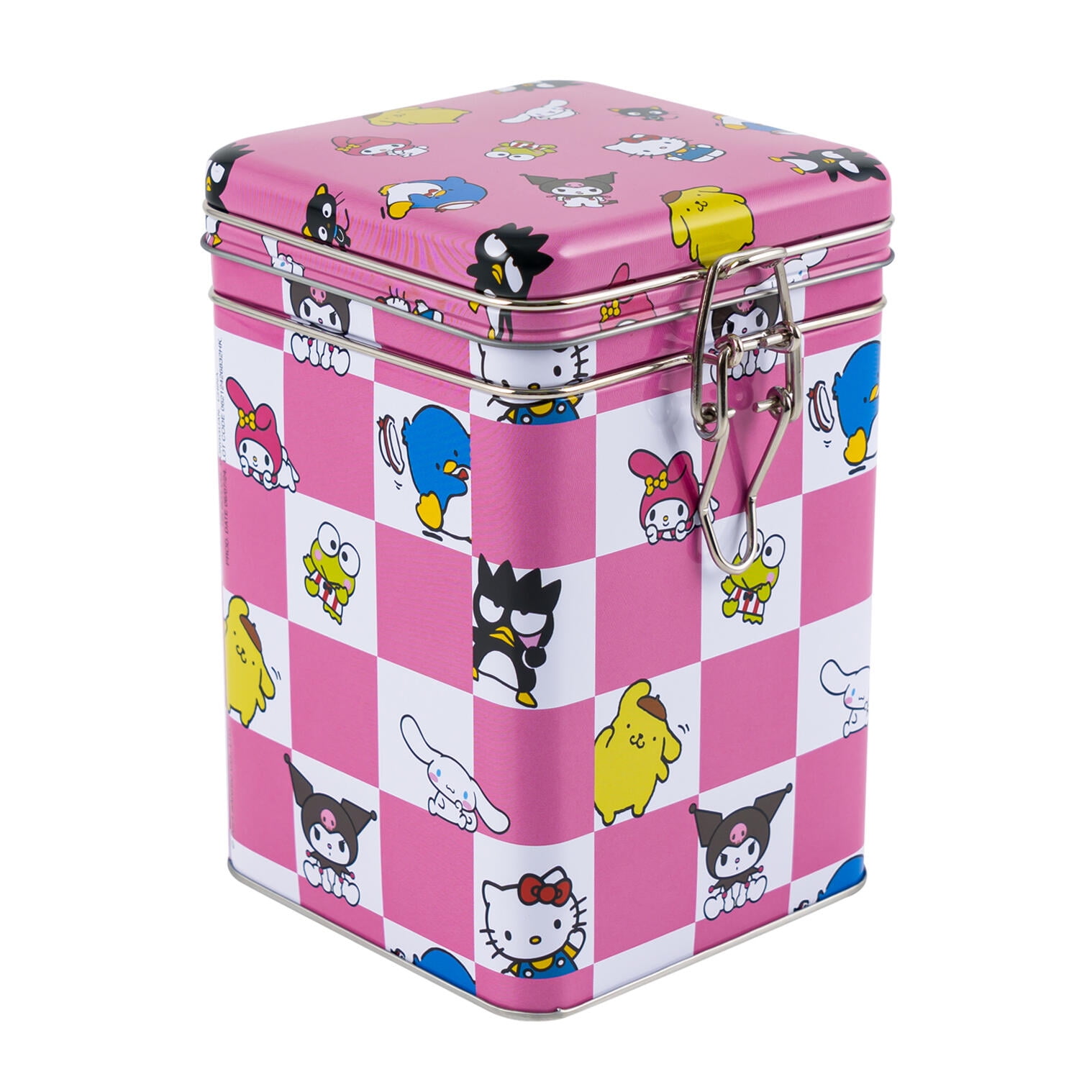 Hello Kitty & Friends Lock Top Canister - 29.8oz/881ml - Square ...