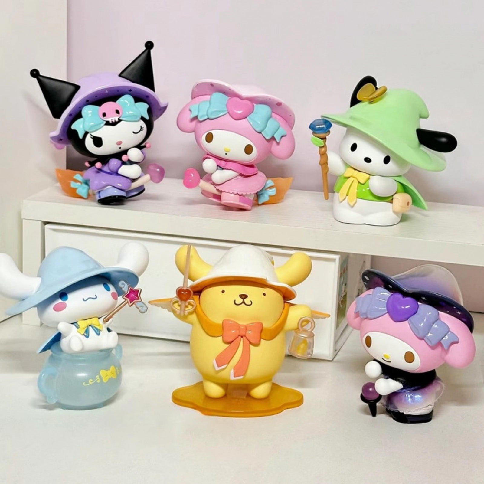 Hello Kitty and Friends Magic Story Series 6pcs Action Figure Confirmed ...