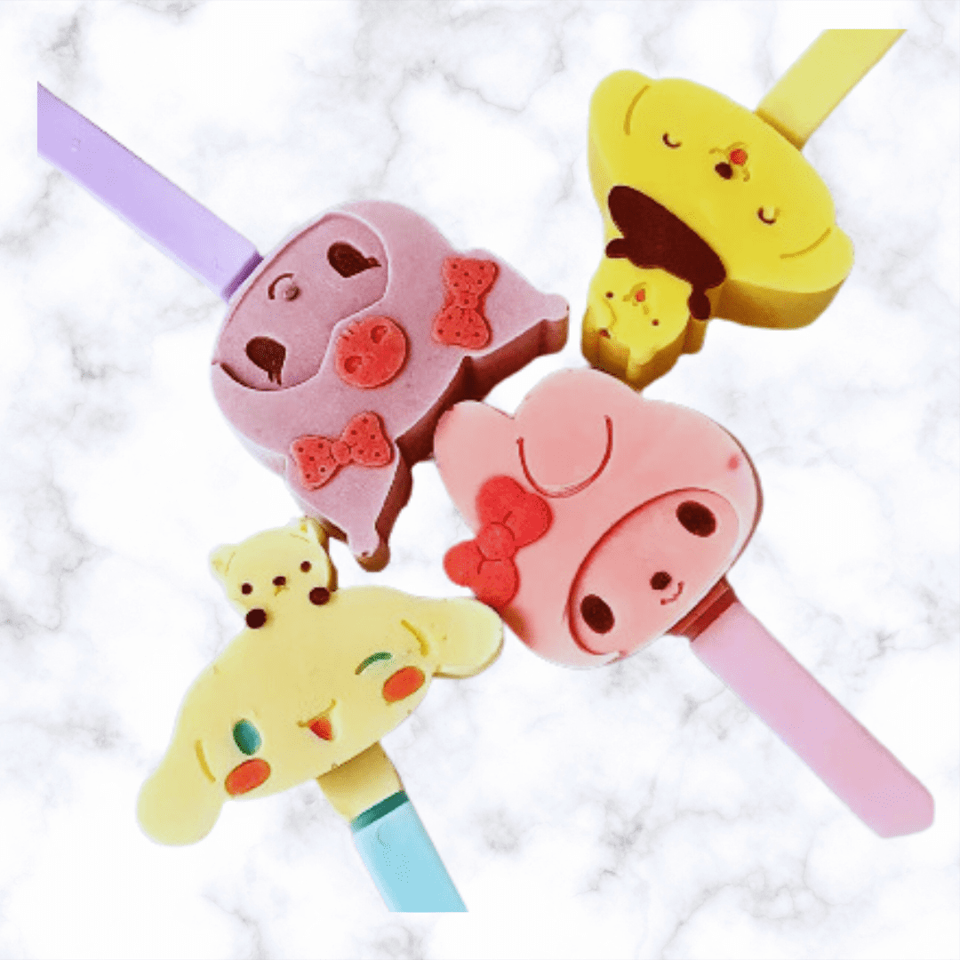 Hello Kitty & Friends Popsicle Silicone Mold SET OF4 - Walmart.com