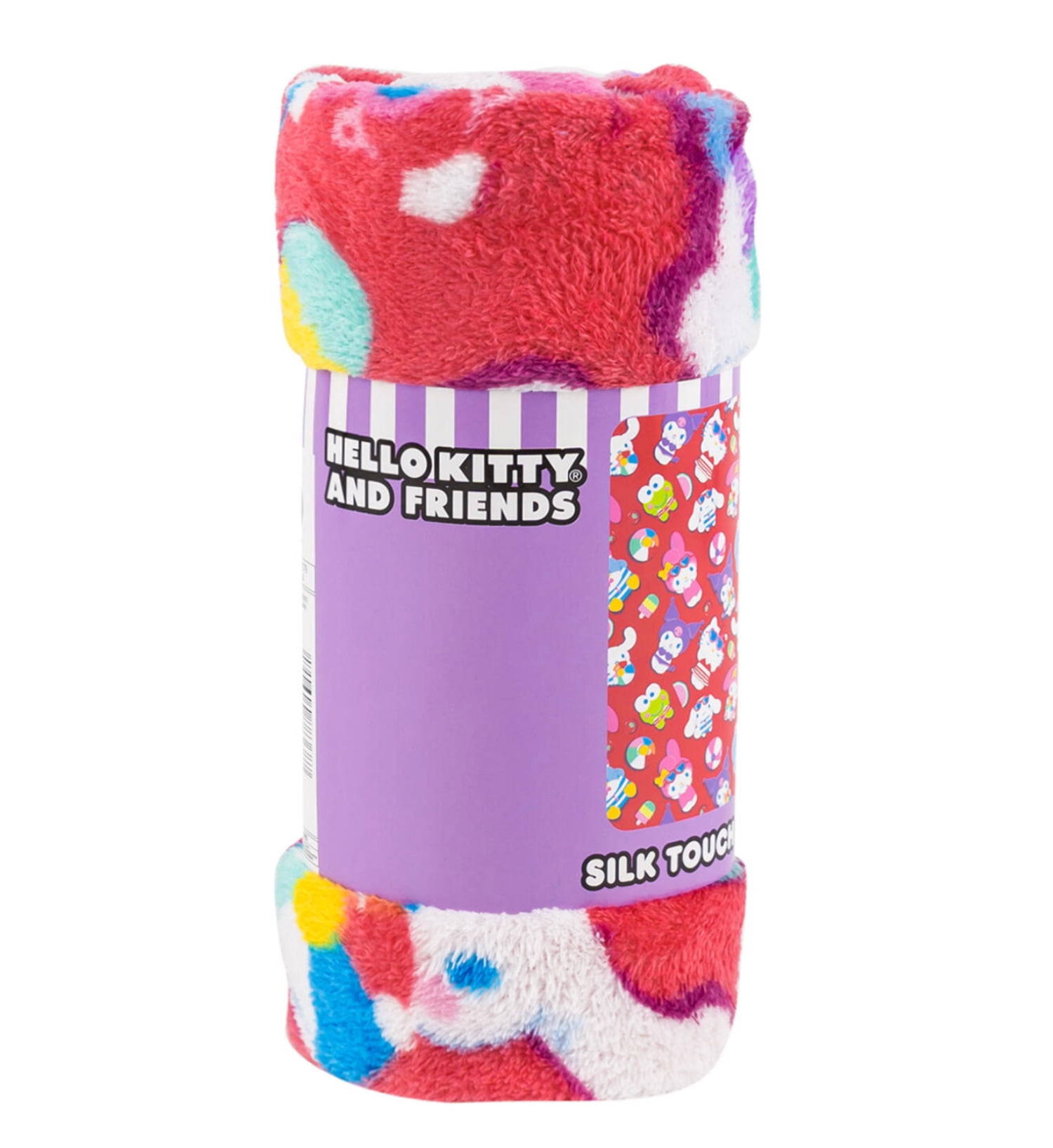 Hello Kitty Friends Soft Silky Fleece Throw 40"x50" Kids Blanket ...