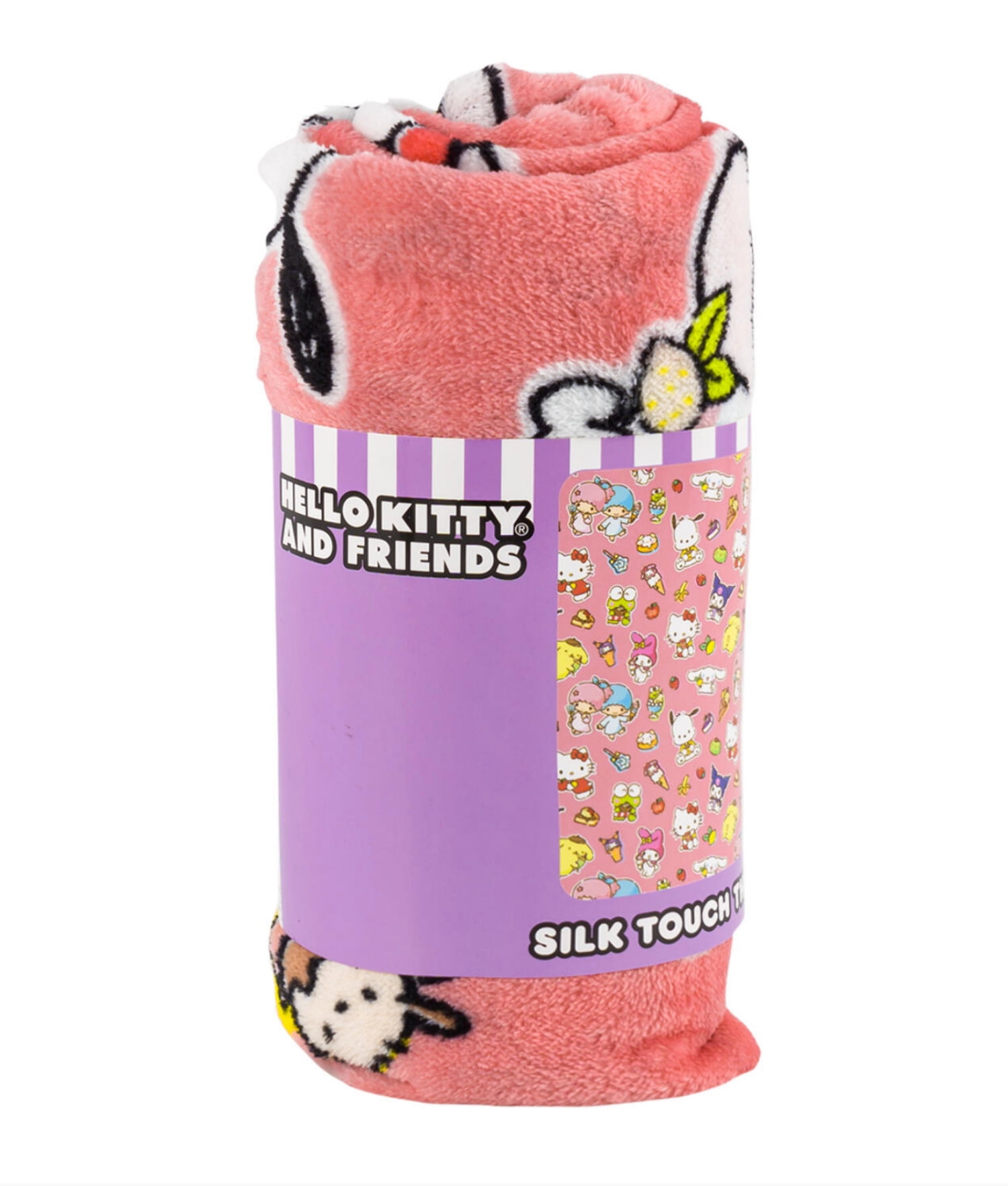 Hello Kitty & Friends Soft Silky Fleece Throw 40"x50" Kids Blanket ...
