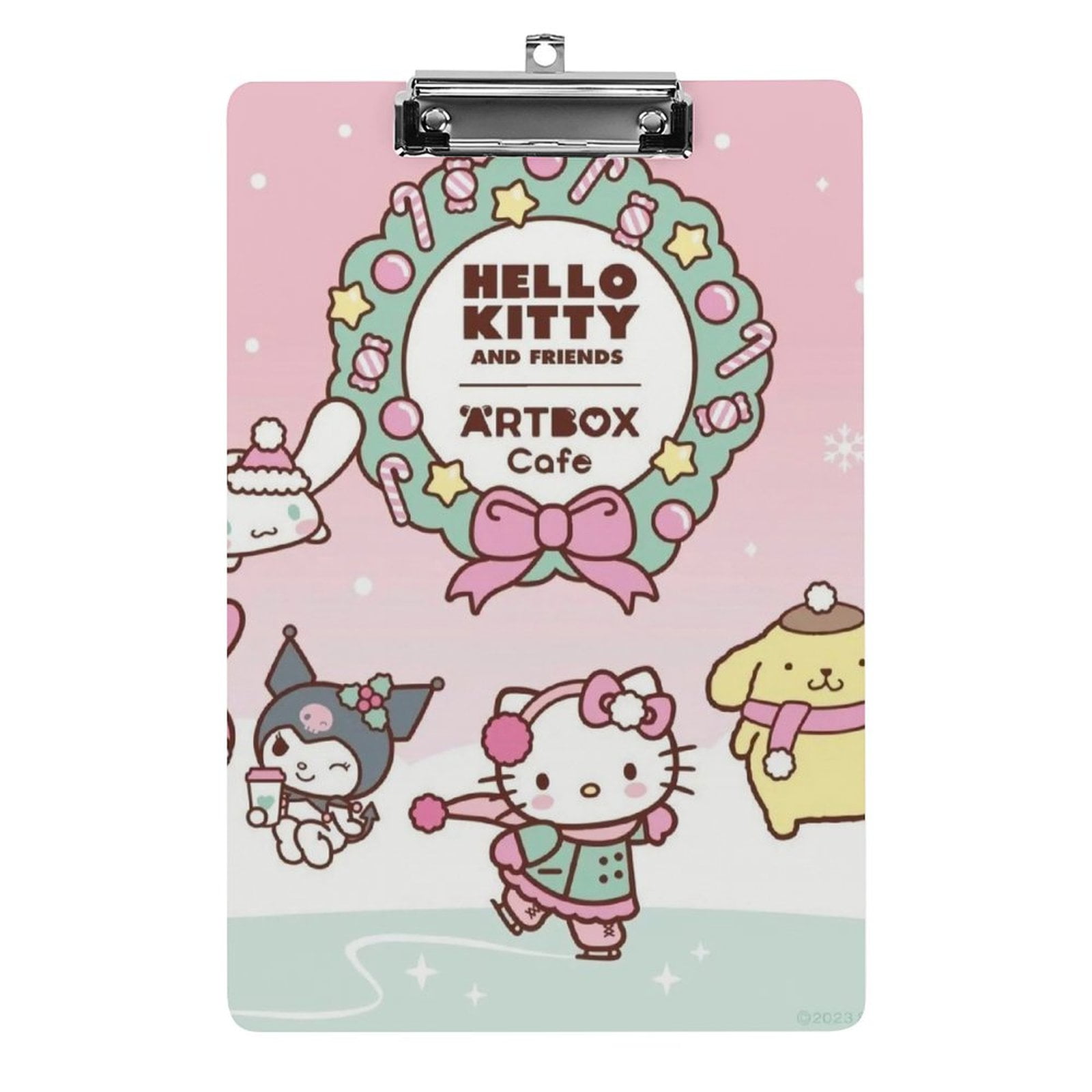 Hello Kitty And Friends X Artbox Cafe Acrylic Clipboard A4 Size ...