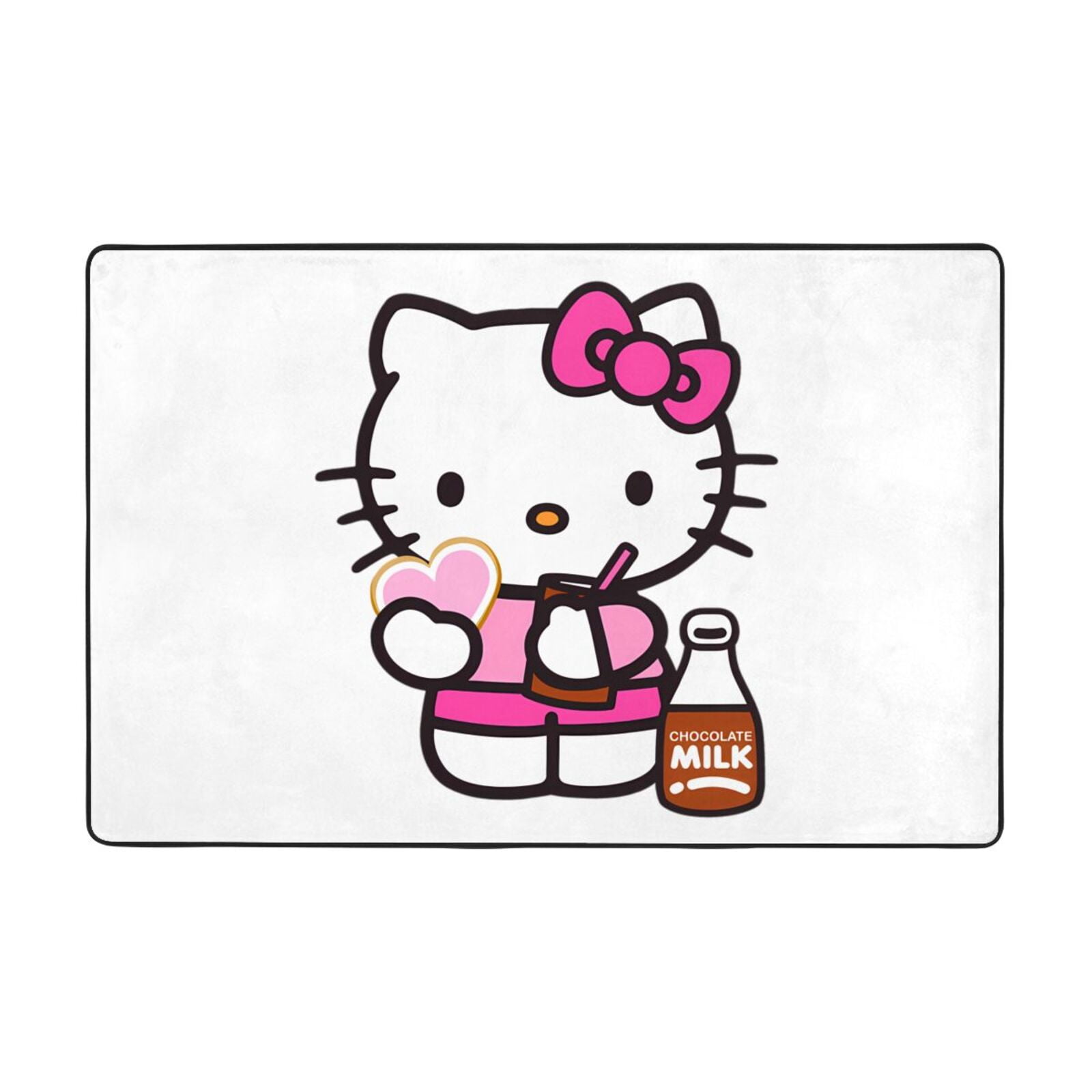 Hello Kitty Gamer Rug Room Non-Slip Gaming Rug Cool Graffiti Gaming ...