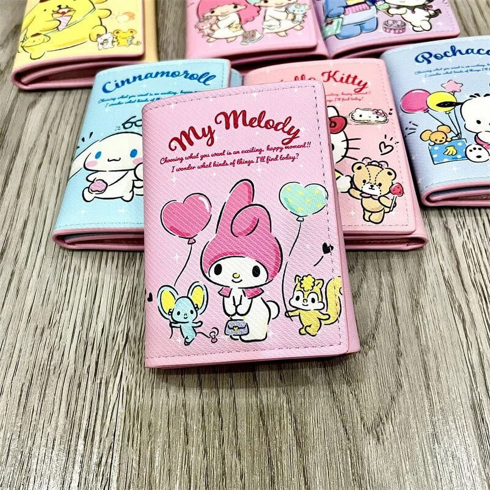 Hello Kitty Girl Wallet Sanrio Cinnamon Cartoon Peripheral Kids Student ...