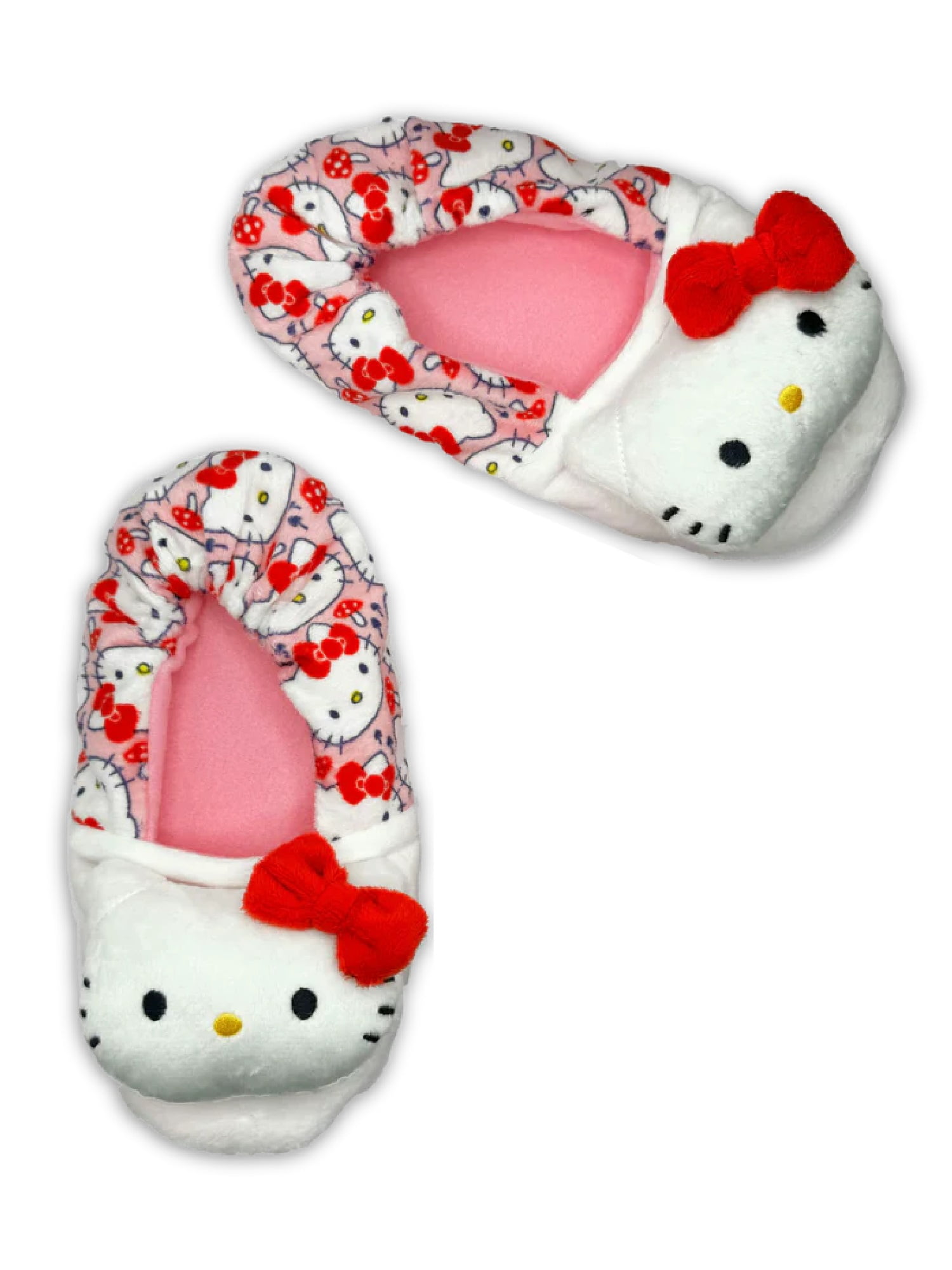 Brandclub - Hello Kitty, Girl's 3D Plush Head Slipper Socks, 1-Pack ...