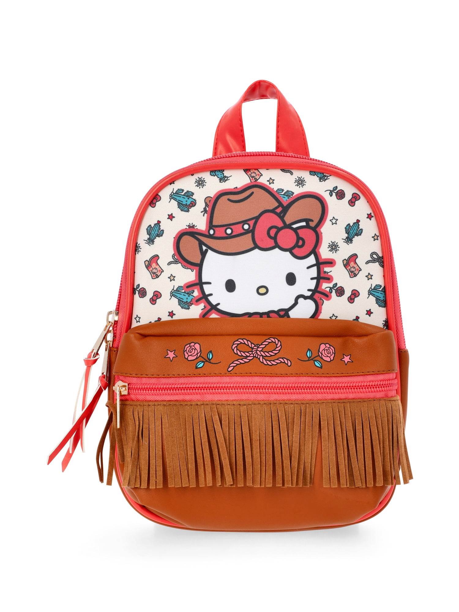 Hello Kitty Girls 9" Hello Kitty Mini Backpack, Tan - Walmart.com