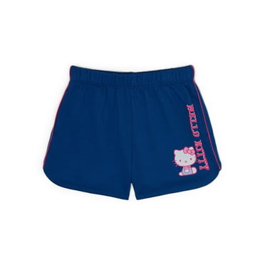 Hello Kitty Girls Graphic Fleece Cargo Shorts, Sizes 4-16 - Walmart.com