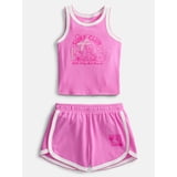 Hello Kitty Girls Graphic Tank Top and Matching Shorts Set, 2-Piece ...