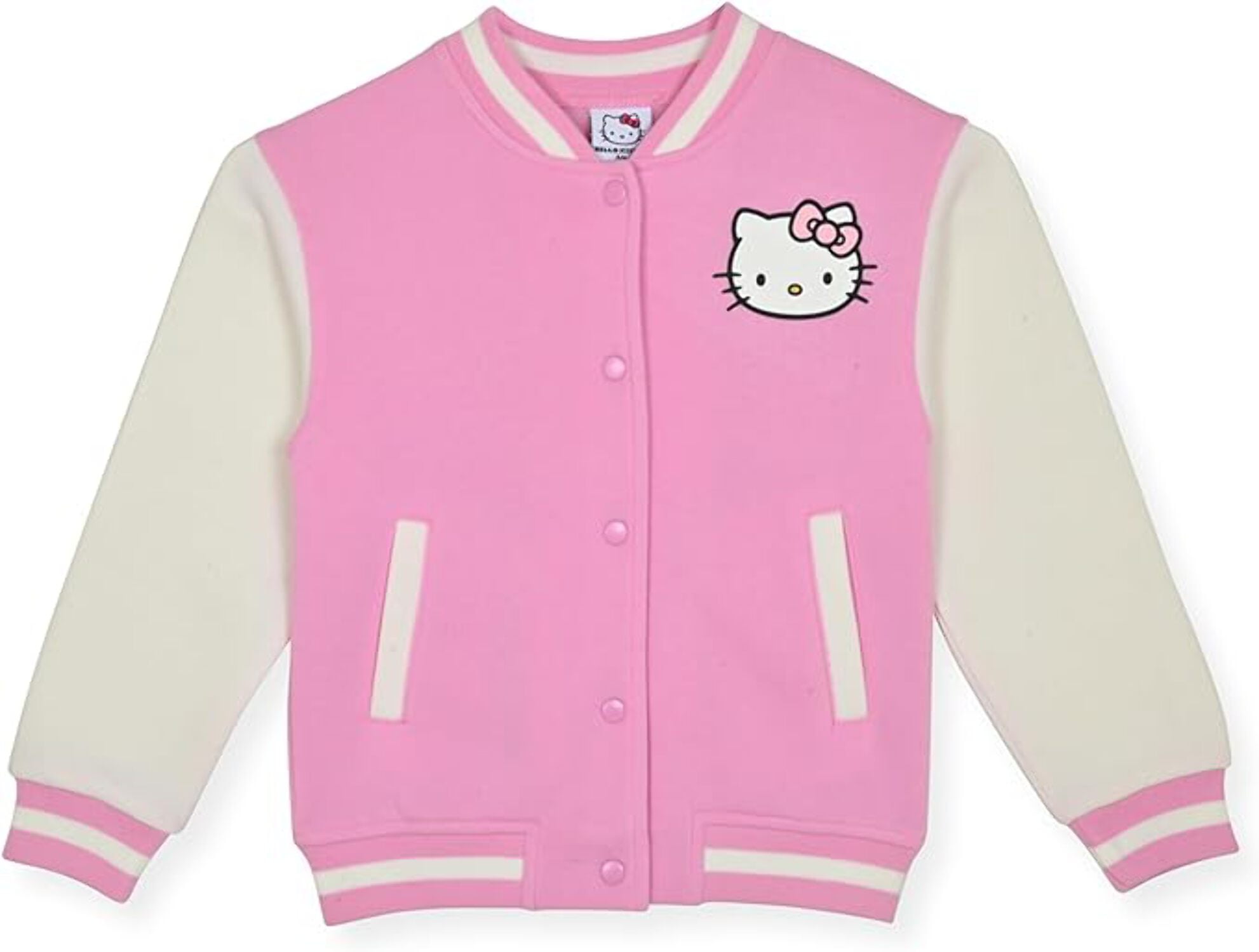 Hello Kitty - Girls Pink Jacket - Walmart.com