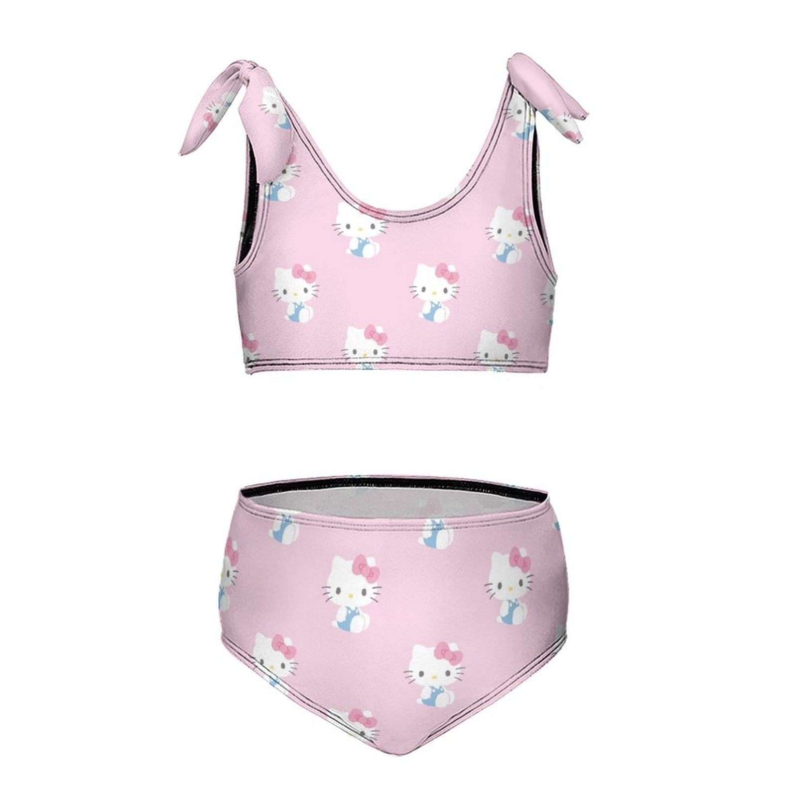 Hello Kitty Girls' Swimwear Beach Sport Bikini Bathing Suit 2 Piece ...