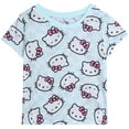 Hello Kitty Girls' T-Shirt - Casual Everyday Short Sleeve Graphic Tee ...