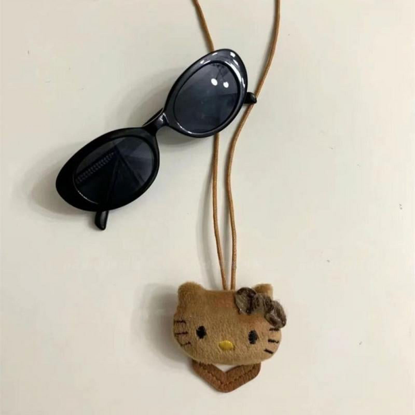 Hello Kitty Glasses Storage Hanging Rope Sanrio Anime Cartoon Kawaii ...