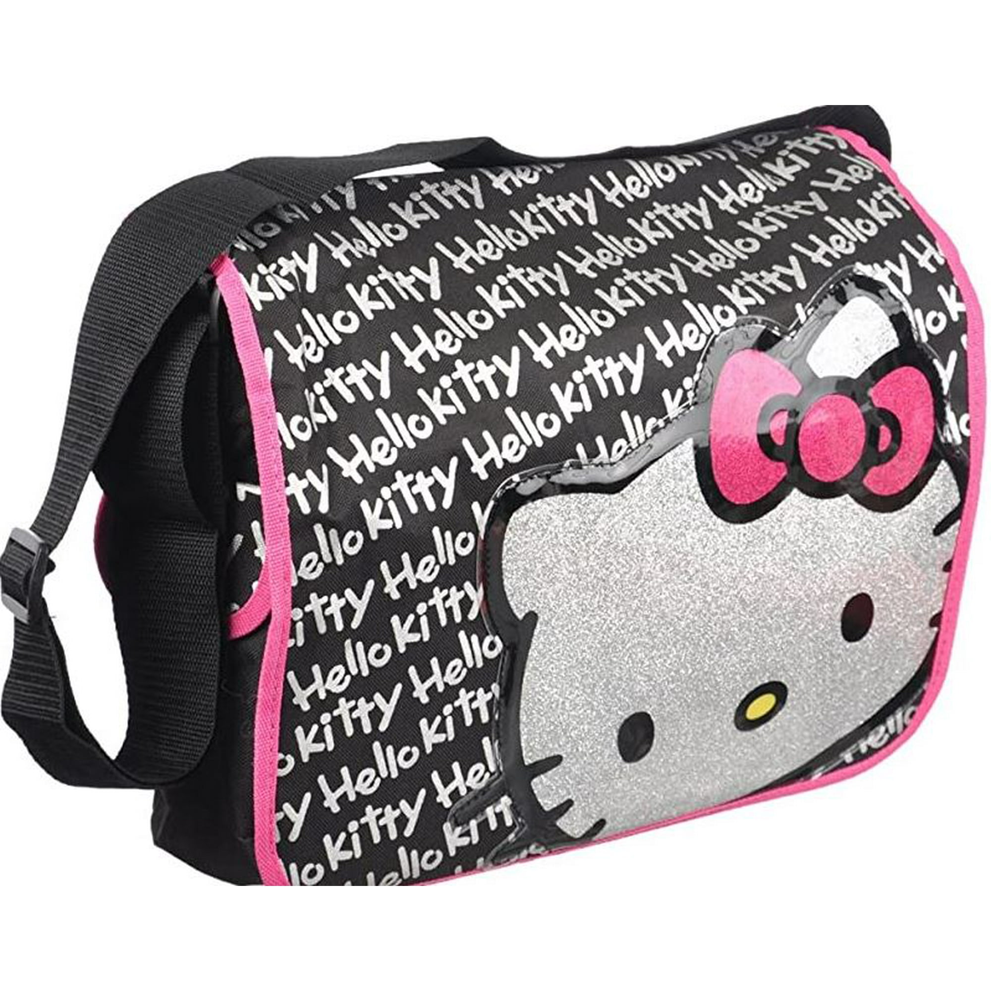 Hello Kitty Face Pink And Black