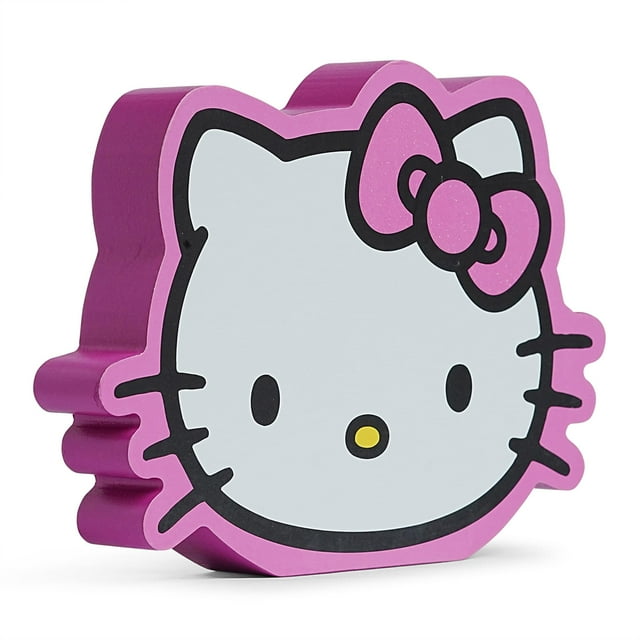 Hello Kitty Glittery Block Sign - Walmart.com