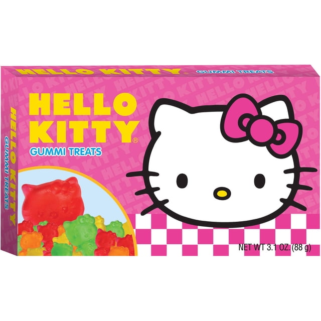 Hello Kitty Gummi Treats, 3.1 oz, (Pack of 12) - Walmart Business Supplies