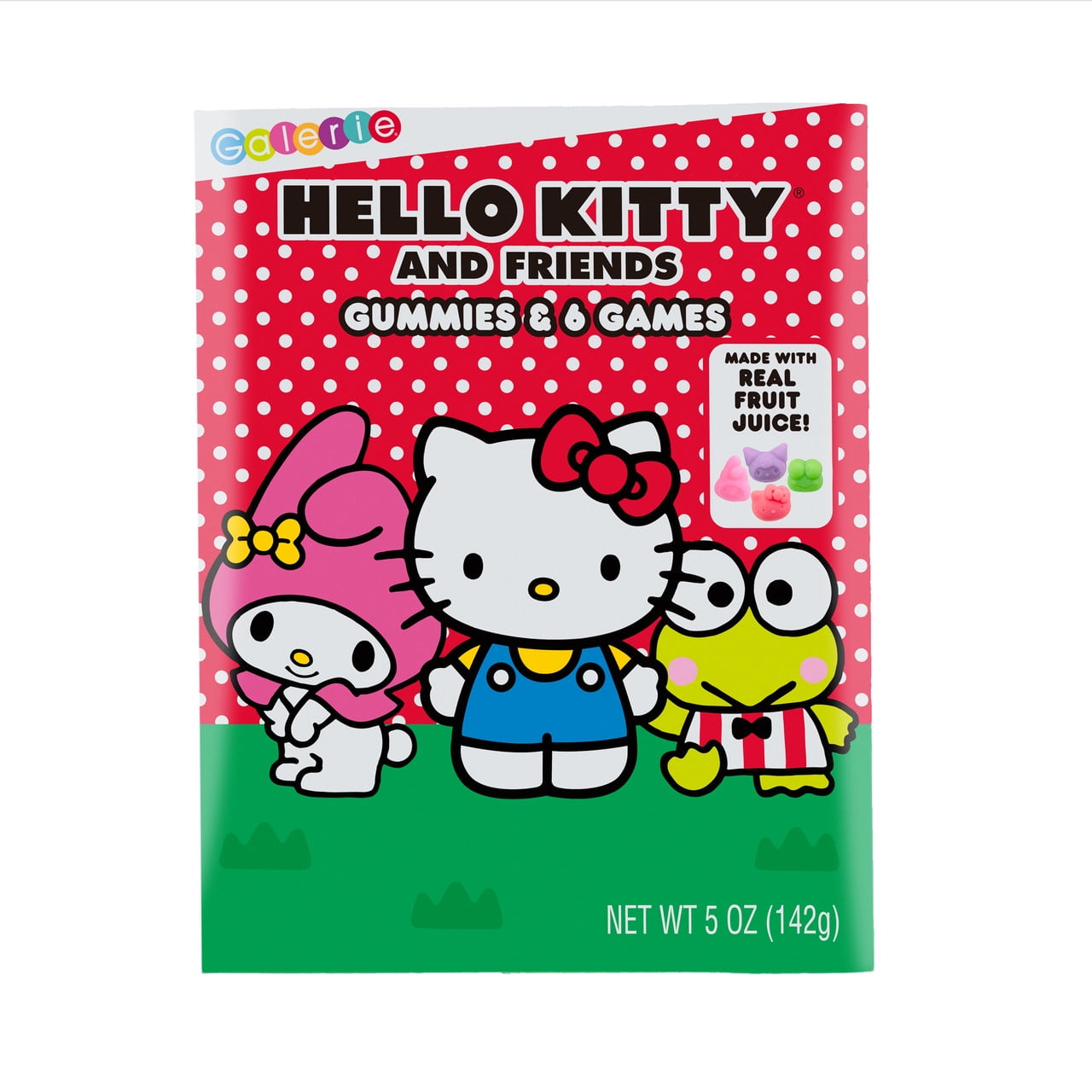 Hello Kitty Gummies in a Box - Character Gummies and Entertaining Games ...