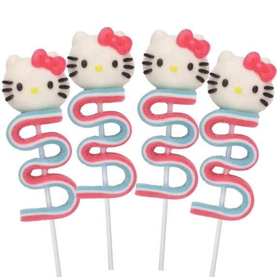 Hello Kitty Gummy Candy, Birthday Party Favors, Pack of 4, 4.92 Ounces ...