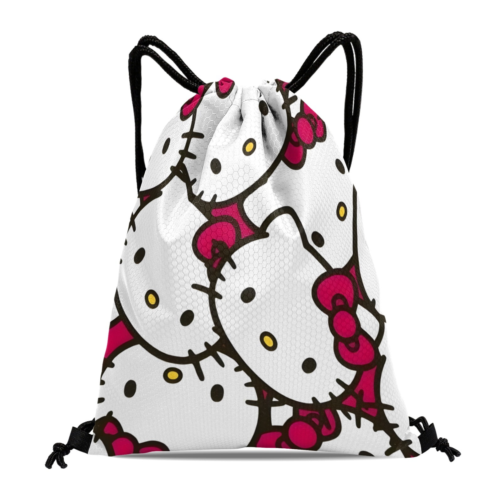Hello Kitty Gym Hiking Drawstring Bag:Waterproof, suitable for swimming ...